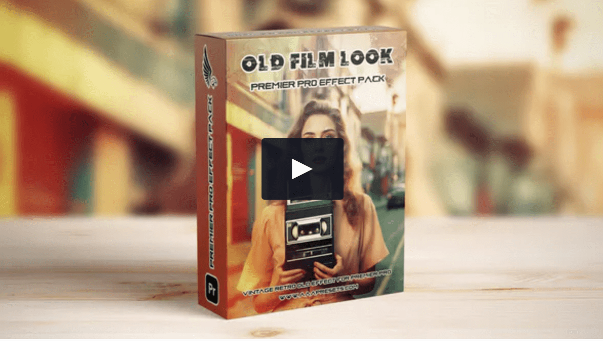 Скачать "Vintage VHS Overlay for Premiere Pro - Authentic Film Grain ...